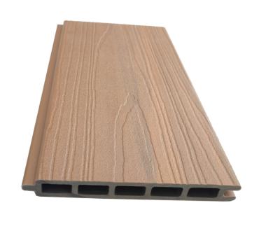 China DIY WPC Construction Fencing 160×20mm Wood Plastic Composite Outdoor Decking Panel - Custom Colors for sale