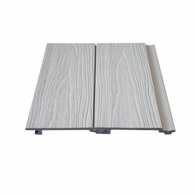 China Crack-Resistance Co-Extrusion WPC Exterior Wall Cladding 140x20mm Outdoor Wood Plastic Composite Panels for sale