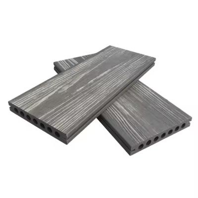 China Anti-Slip Anti-Scratch WPC Decking 140x25mm Co-extrusion Waterproof Composite Outdoor Terrace for sale