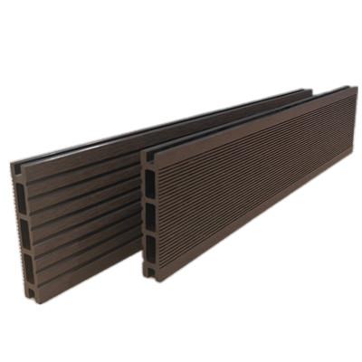 China WPC Flooring 20x110mm Click Lock Waterproof Vinyl Plank for Commercial Residential Use for sale