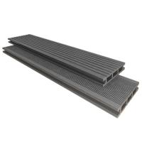 China 100% Waterproof WPC Flooring Brushed Finish Antibacterial 12mm Thick Click Lock for sale