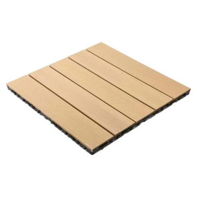 China 500x500mm WPC DIY Flooring - 100% Waterproof Click-Lock Installation for Home & Commercial Use for sale