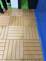 China Luxury Series 500x500mm WPC Flooring - Waterproof Wood-Plastic Composite with 28-Step Manufacturing Process for sale