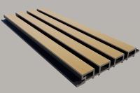 China WPC Co-extruded Wall Panel 160mm Width UV Resistant Cladding for Exterior Interior for sale