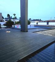 China Universal WPC Flooring Outdoor Integrated Solution 3mm Wear Layer 10k Cycles for sale