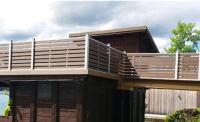 China Weatherproof WPC Fencing Panel Low-Upkeep for Commercial Yard for sale