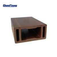 China Outdoor Decorative Engineered Plastic Wood Composite Hollow WPC Fence for sale