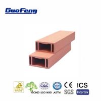 China Outdoor Decorative Engineered Plastic Wood Composite Hollow WPC Fence for sale