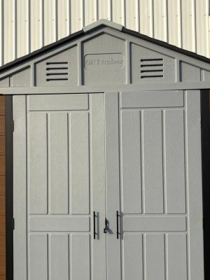 China Mobile Outdoor Garden Prefabricated House 2.14 sqm Durable WPC Utility Storage Room for sale