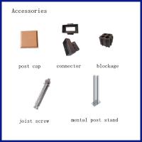 China Decorative WPC Wood-Plastic Composite Fence and Rails for sale