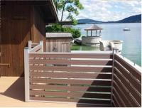 China Concealed Fastener WPC Fencing Panel for Modern Home Boundary for sale