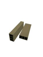 China WPC Wood Plastic Composite Railing Handrail Fence 30% HDPE 60% Bamboo Fiber for sale