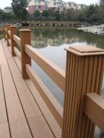 China Hot-Selling WPC Wood-Plastic Composite Handrails Safe, Durable, Mothproof and Anticorrosive, High-Quality Railing Posts for sale