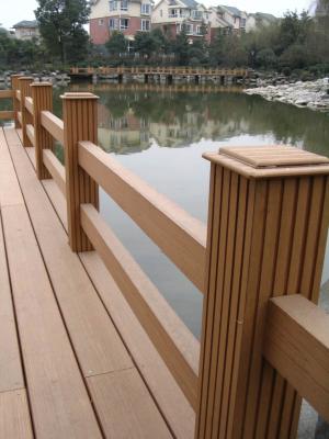 China Hot-Selling WPC Wood-Plastic Composite Handrails Safe, Durable, Mothproof and Anticorrosive, High-Quality Railing Posts for sale