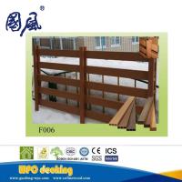 China Garden Use Wood Plastic Composite Fencing Rails for sale