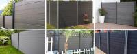China Weatherproof WPC Fencing Panel Low-Upkeep for Commercial Yard for sale