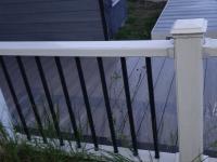 China Eco Recycled WPC Fencing Anti Termite for Farm Boundary 21x157mm Custom Length for sale