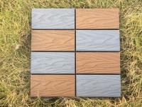 China Wholesale DIY WPC Deck Tiles 30x30cm Durable Outdoor Flooring for Residential Use for sale