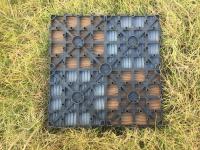 China Wholesale DIY WPC Deck Tiles 30x30cm Durable Outdoor Flooring for Residential Use for sale