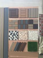 China DIY WPC Deck Tiles 30x30cm Natural Wood Grain Outdoor Flooring for Patio for sale