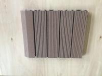China 30x30cm Interlocking WPC Deck Tiles DIY Patio Flooring for Outdoor Spaces for sale