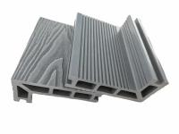 China WPC Edge Trim for Doors and Window Frames Waterproof 12mm Thickness 2.8m Length for sale