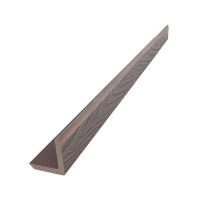 China WPC Edge Trim for Doors and Window Frames Waterproof 12mm Thickness 2.8m Length for sale