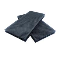 China WPC Composite Decking Anti-Slip Brushed Surface 140x23mm for Outdoor Parks for sale