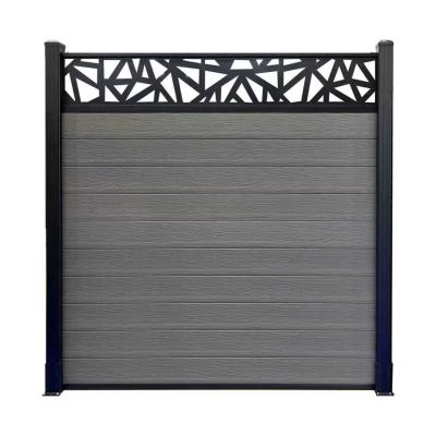 China Durable WPC Fence Panel UV Resistant Coextrusion Eco Friendly for Garden Home 180mm Width for sale