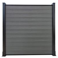 China Durable WPC Fence Panel UV Resistant Coextrusion Eco Friendly for Garden Home 180mm Width for sale