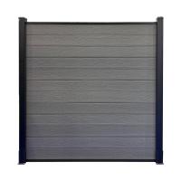 China Durable WPC Fence Panel UV Resistant Coextrusion Eco Friendly for Garden Home 180mm Width for sale