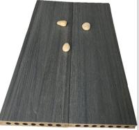 China Co-Extrusion WPC Decking 21x145mm Waterproof Wood Plastic Composite Flooring for sale