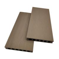 China Outdoor Solid WPC Co-Extrusion Capped Composite Decking 140mm x 23mm for Garden for sale
