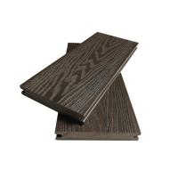 China Outdoor Solid WPC Co-Extrusion Capped Composite Decking 140mm x 23mm for Garden for sale