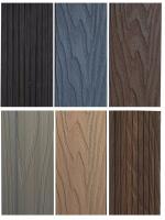 China Co-Extrusion Wood Plastic Composite Decking 140mm Waterproof Outdoor Flooring UV Resistant for sale