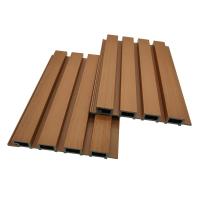 China 26mm Outdoor WPC Wall Cladding UV2000 Certified HDPE Wood Plastic Composite for sale
