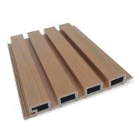 China 26mm Outdoor WPC Wall Cladding UV2000 Certified HDPE Wood Plastic Composite for sale