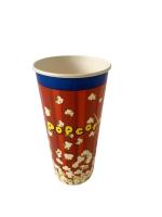 China Convenient 32 Oz Paper Popcorn Containers For Party And Movie Night for sale