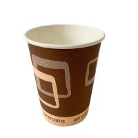 China 8 Oz Custom Insulated Disposable Coffee Cups Single Wall PE Coating for sale