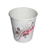 China Customized Single Wall Coffee Cup Disposable PE Coated 6 Oz Paper Cup Food Grade for sale