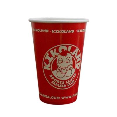 China Cold Beverage 16 Oz Paper Cup Biodegradable Water Based Paper Cold Cup for sale