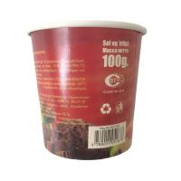 China Takeaway Paper 8 Oz Disposable Ice Cream Cups PE Lined Single Wall Flexo Printing for sale