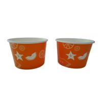 China 7 Oz Paper Ice Cream Cup Wood Pulp Food Grade PE Coated Paper Cup for sale