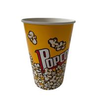 China 46 Oz Movie Popcorn Containers Custom Print PE Lined One Time No leakage for sale