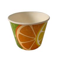 China 8 Oz Custom Ice Cream Paper Bowls Disposable With PE Coated for sale