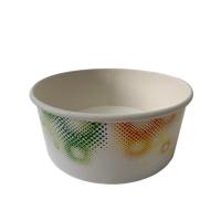 China Single Use 6 Oz Ice Cream Bowls Food Grade PE Coated Paper Ice Cream Tubs for sale