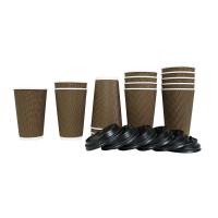 China Water Based Triple Wall Paper Cup Innovative Solution DIN Certified 16 Oz for sale