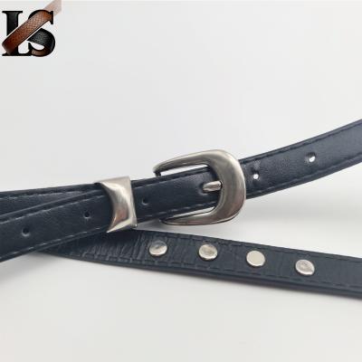 China Punk Belts Wholesale New Studded Leather Belt For Women Poker Card Elements Fashion Leather Belt for sale