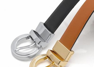 China European & American Style，PU Leather Belt，Double Sided Belt，Alloy Buckle， For Men & Women for sale