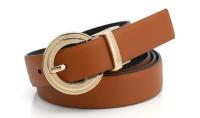 China European & American Style，PU Leather Belt，Double Sided Belt，Alloy Buckle， For Men & Women for sale